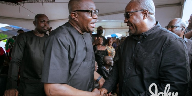 Mahama Joins NDC to Observe Chairman Ofosu Ampofo’s Mother’s One Week ...